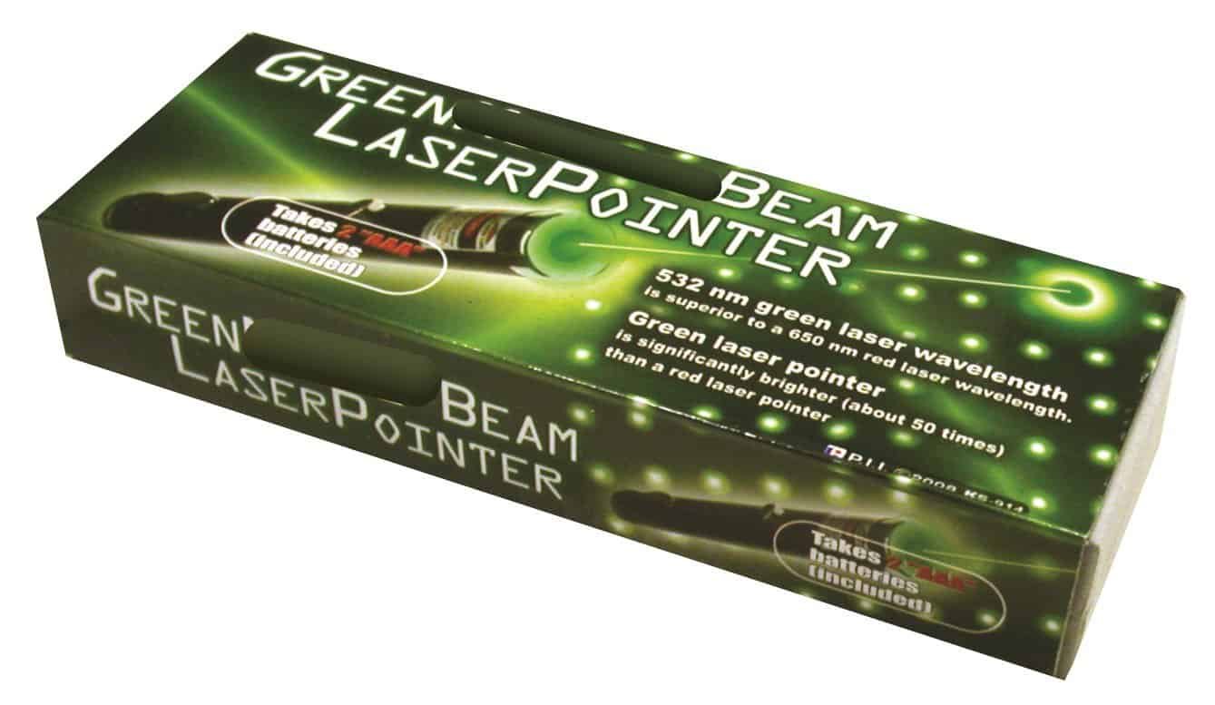 Laser SINGLE BEAM Pointer Premium Ultimate Green Beam CDU (6) - Jetzam