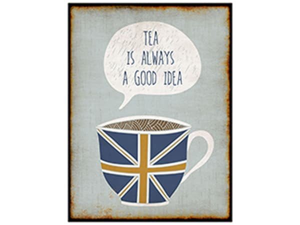 English Tea Vintage Wooden Sign - 12*16 in - Jetzam
